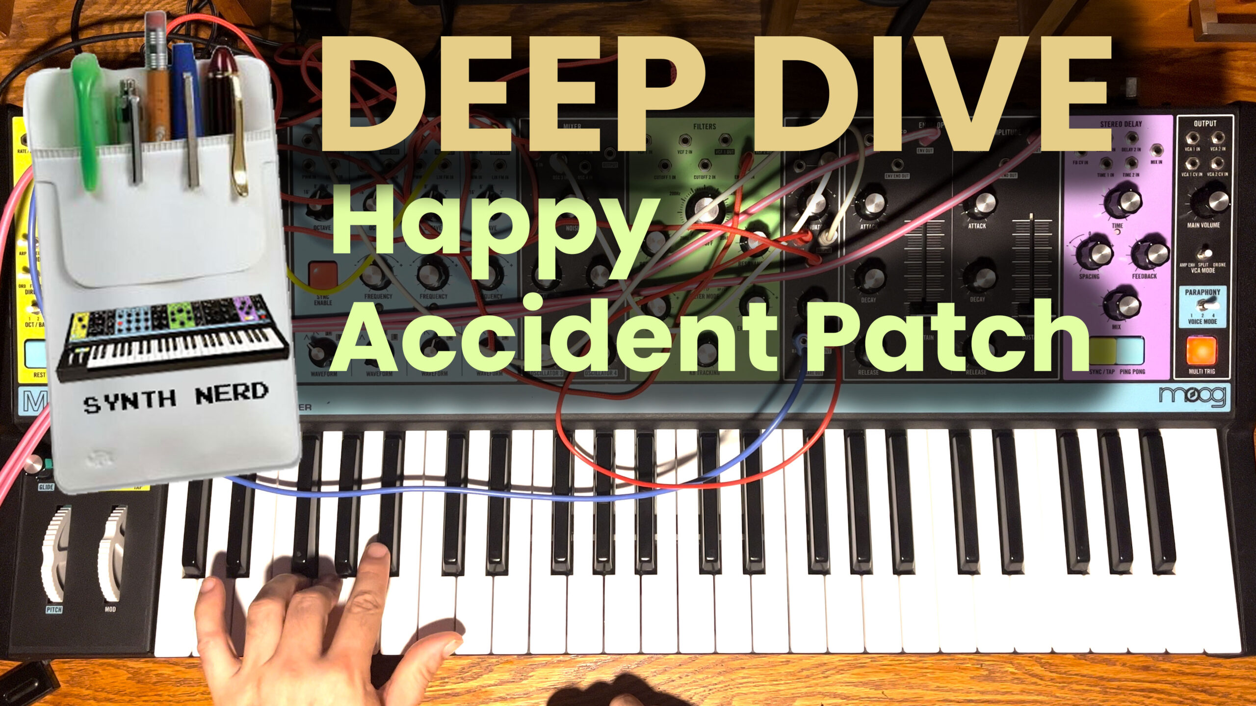 Synth Nerds Only: Deep Dive - Happy Accident Patch - Robemusic